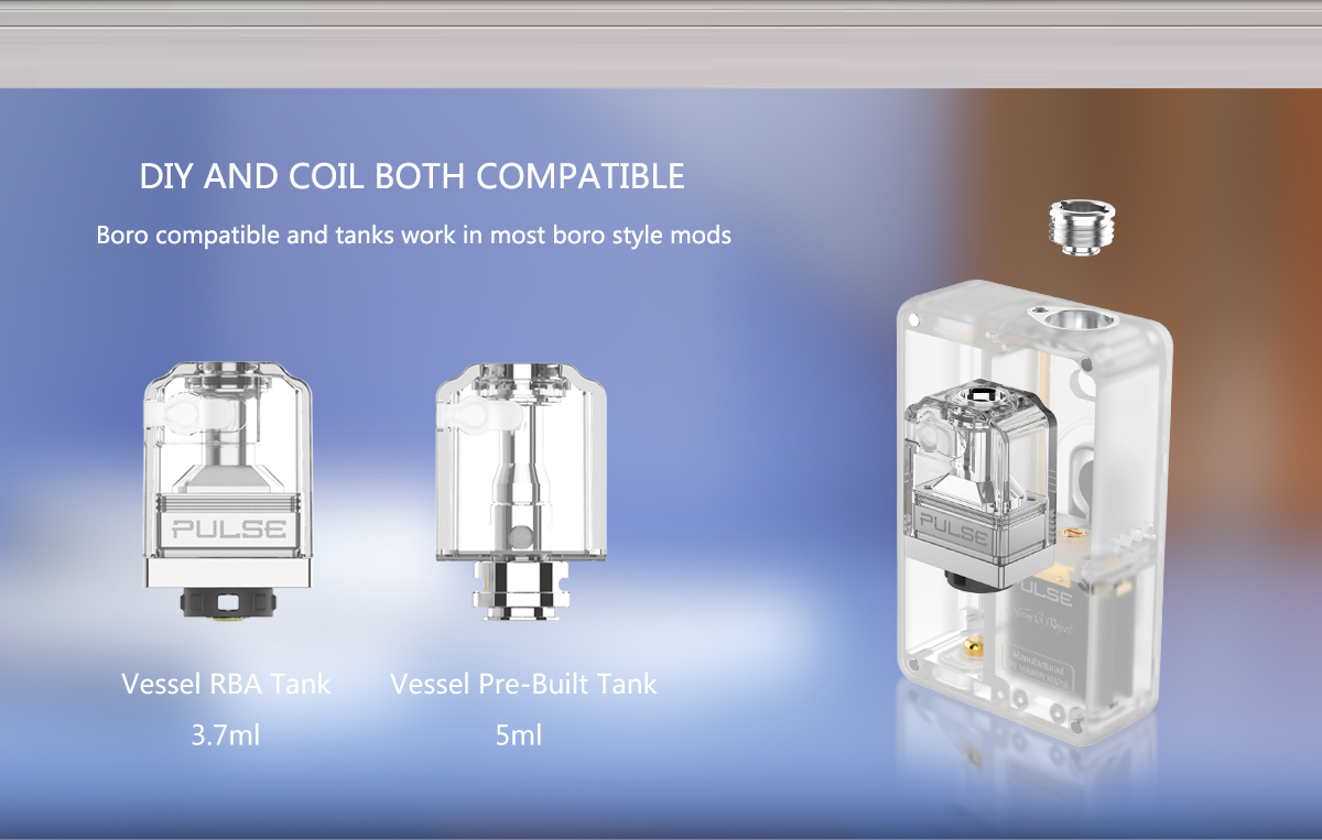 PULSE AIO.5 KIT - Kit - VANDY VAPE® Full Steam Ahead